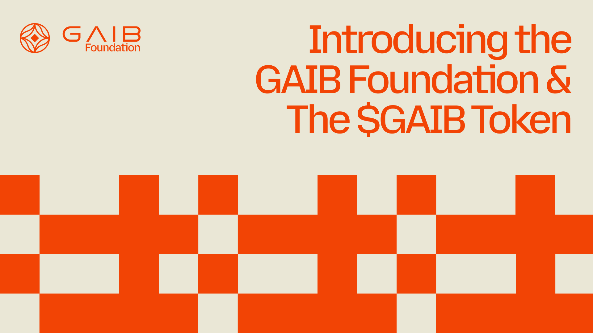 Introducing the GAIB Foundation & $GAIB Token